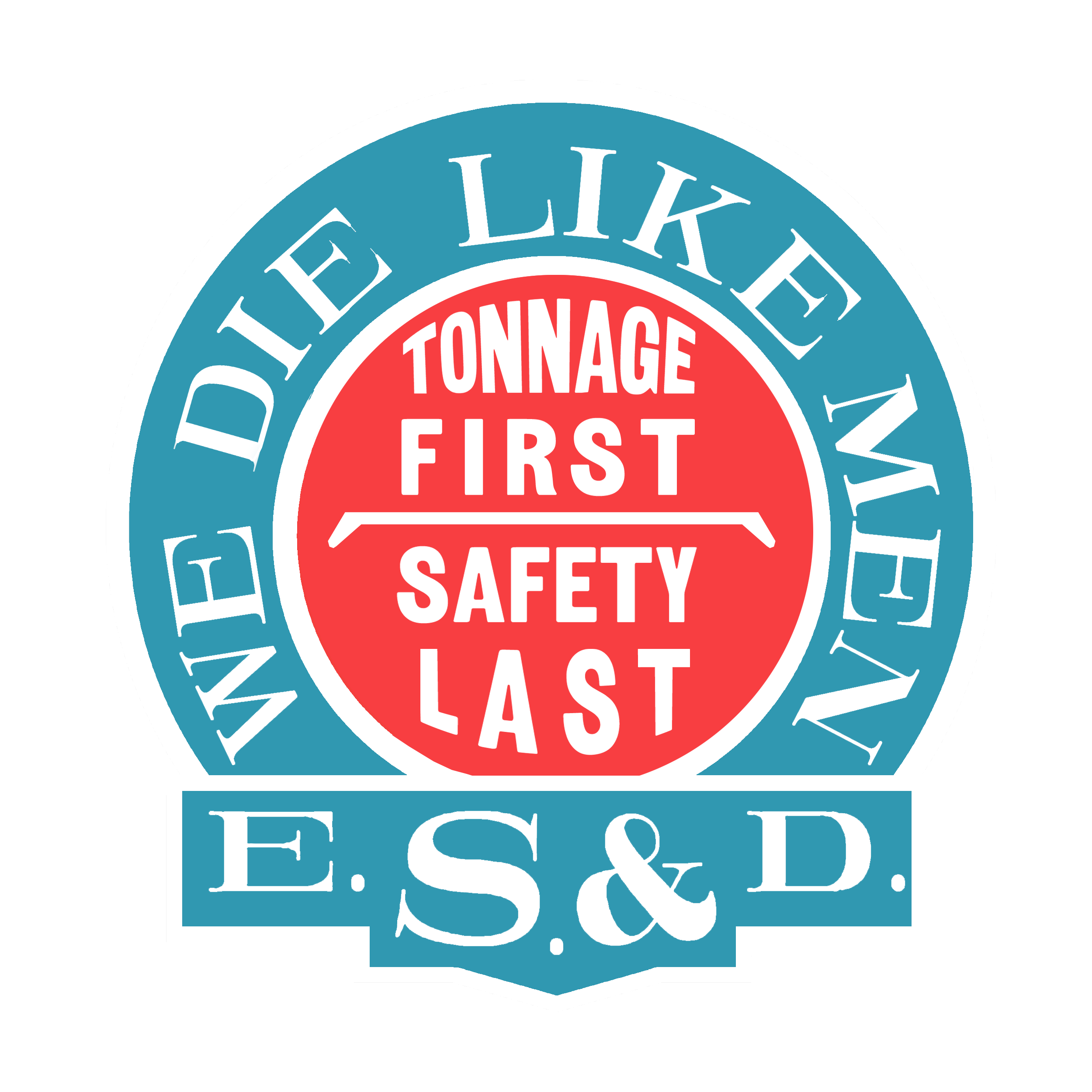 Blue Tri Color Herald Sticker – Hyce Trains Shop